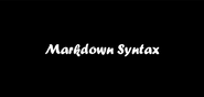 MarkDown 문법정리